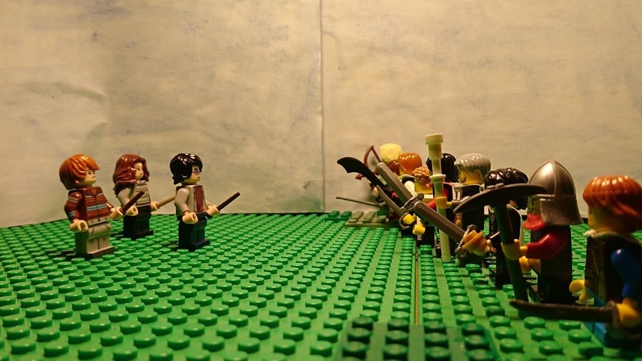 Lord of the Rings meets Harry Potter (lego animation) - YouTube