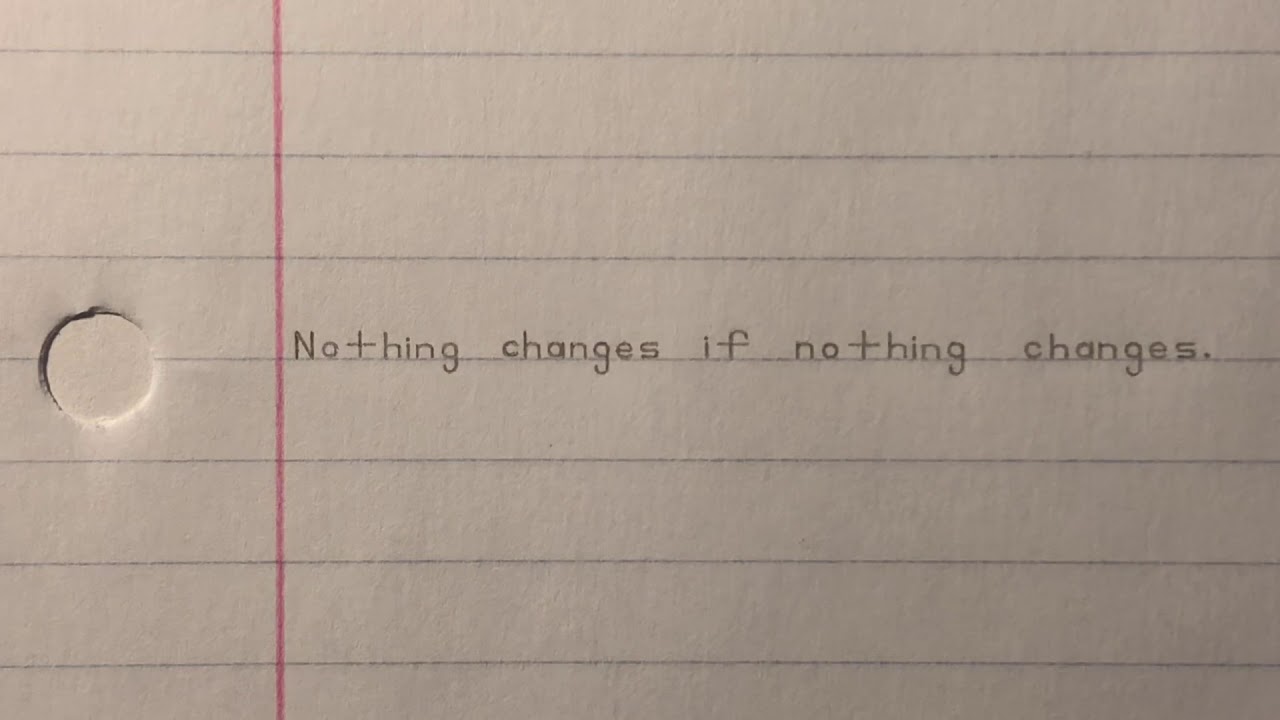 Handwriting 7 - YouTube