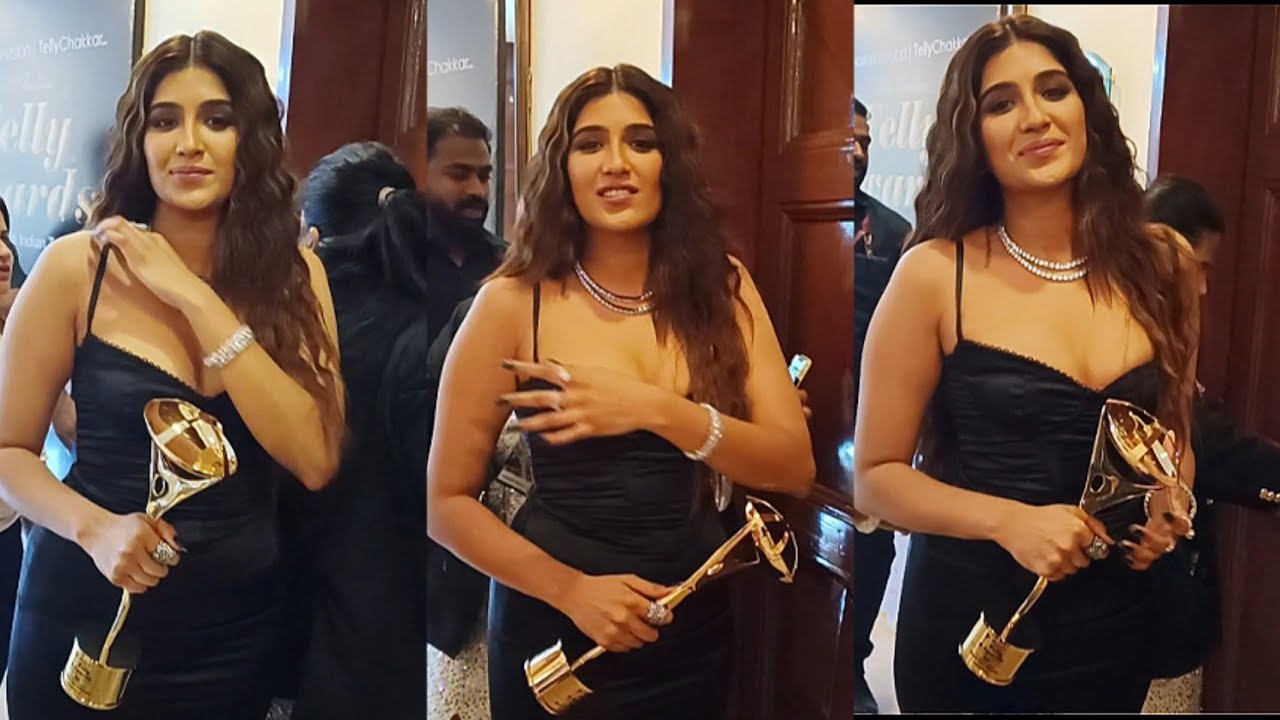 congratulation Nimrit Kaur Ahluwalia on the received Indian Telly awards 2023 - YouTube