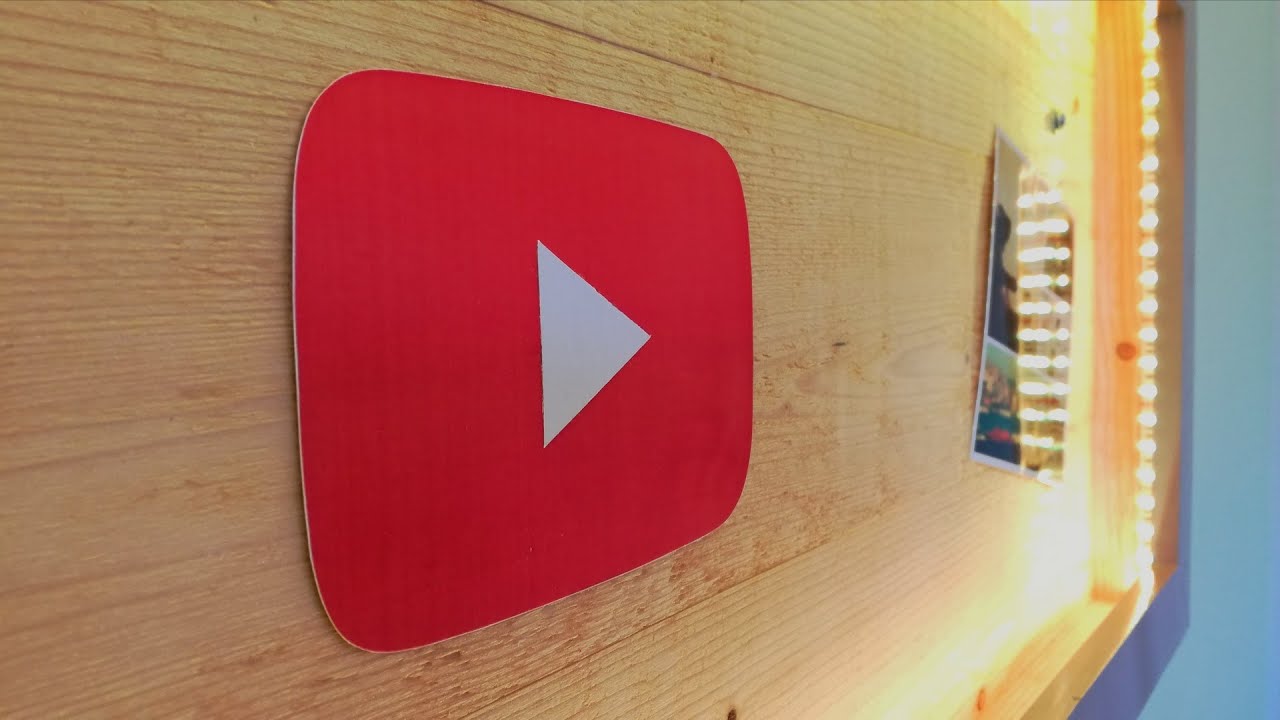 How to Make a LED frame!! - YouTube