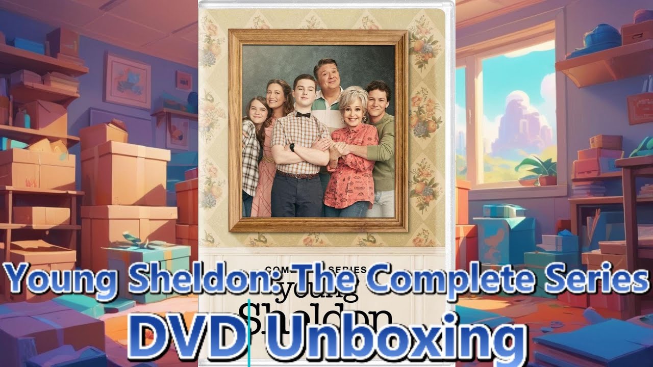 Young Sheldon: The Complete Series DVD Unboxing - YouTube