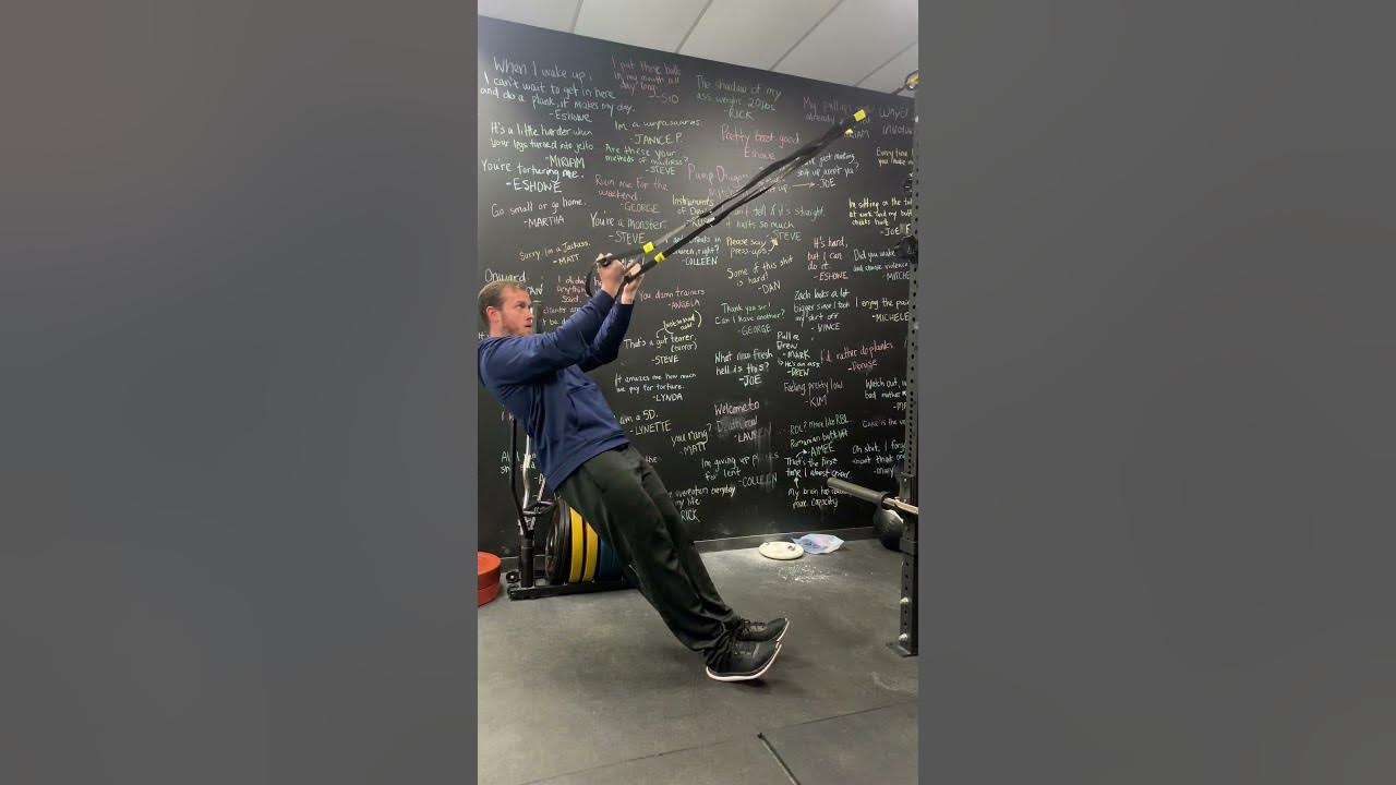 EXERCISE OF THE WEEK: TRX Biceps Curl - YouTube
