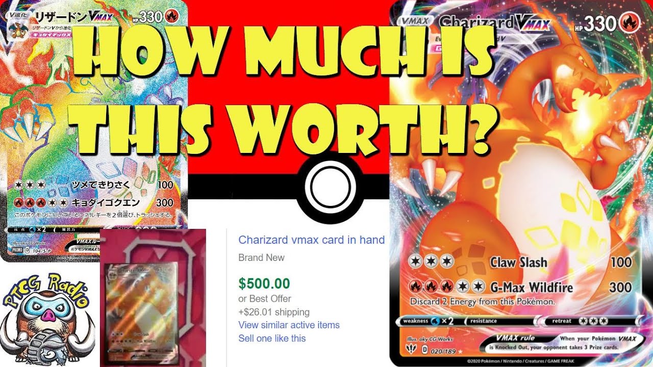 How Much Is The Pokemon Card Charizard Vmax Worth Infoupdate