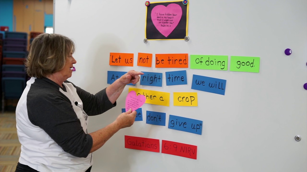 Bible Time with Ms. Barb [Episode 2: Galatians. 6:9] - YouTube