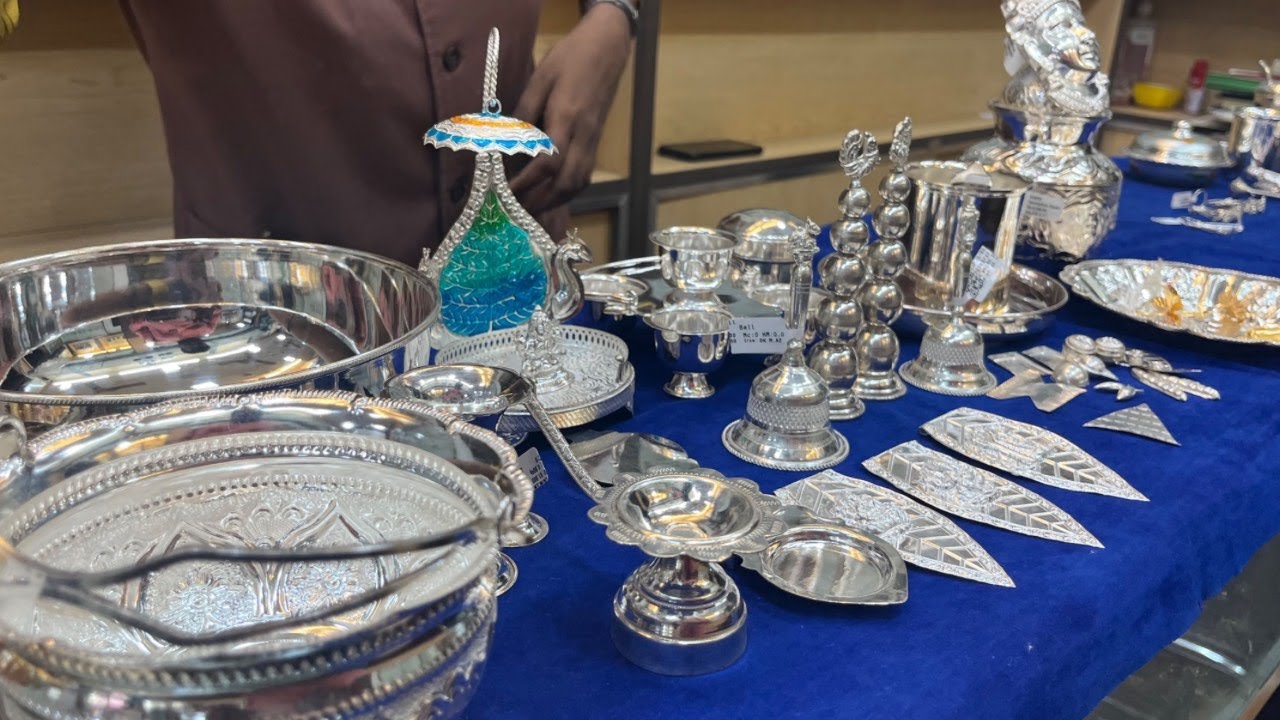 Silver Puja Articles | Silver Pooja Items | Starting weight from 2 gms ...