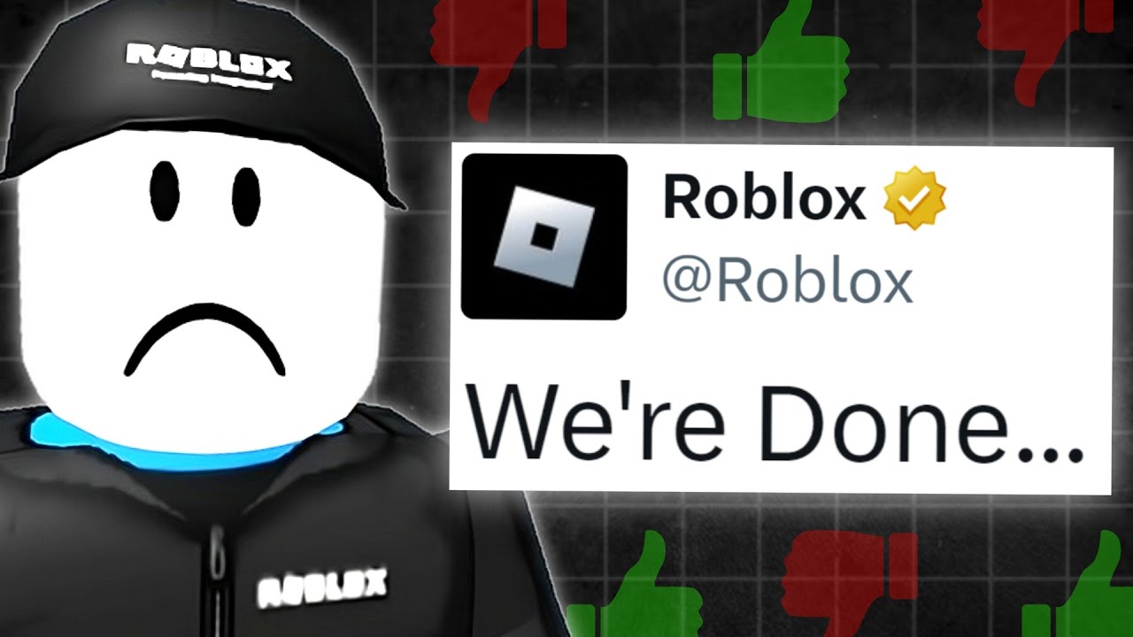 It's Over Roblox... - YouTube