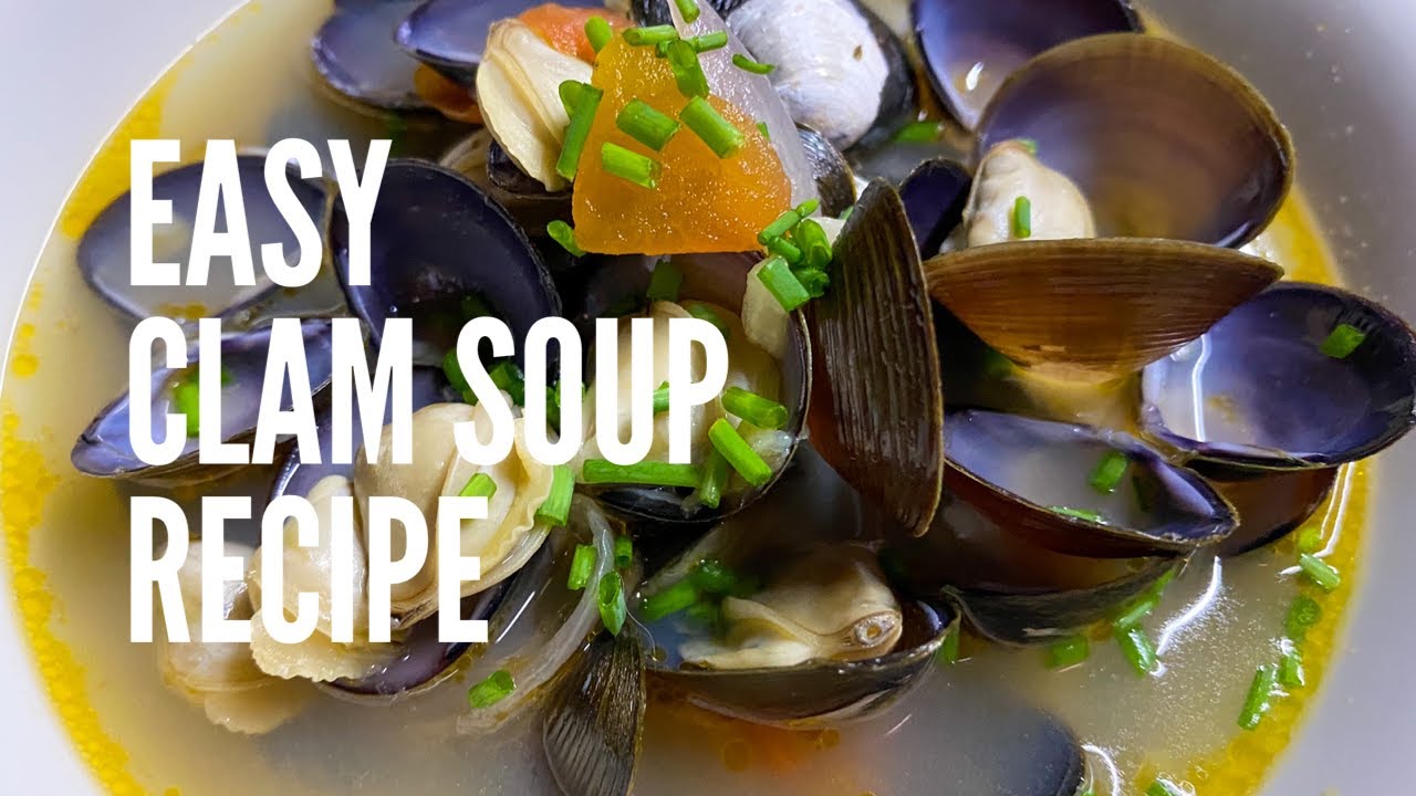Simple and Easy Clam Soup | Sinabawang Tulya I SEAFOOD - YouTube