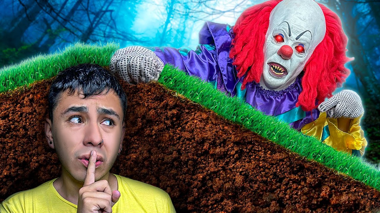 ¡EL ÚLTIMO EN SER ENCONTRADO POR EL PAYASO GANA! - YouTube