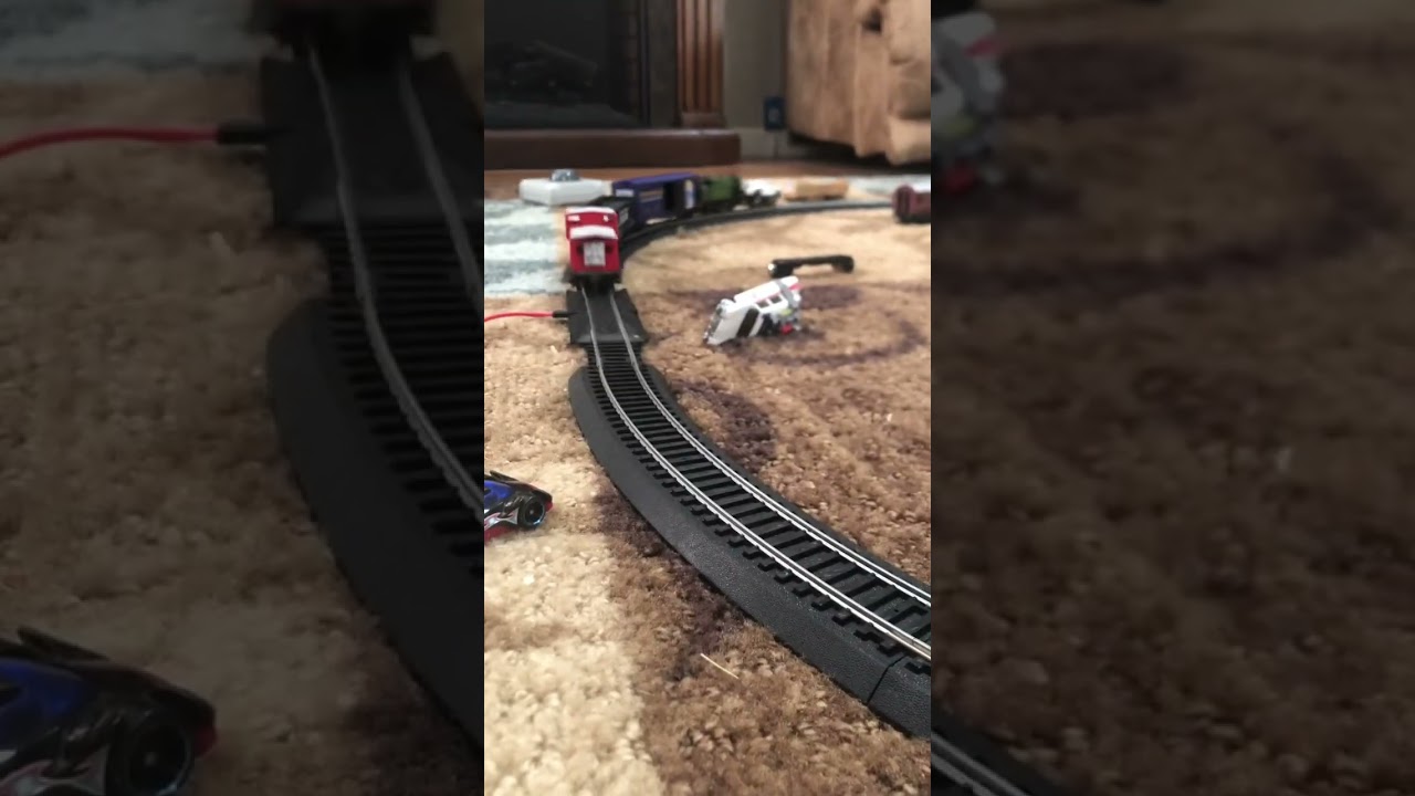 Model train hot wheels double header 4 - YouTube
