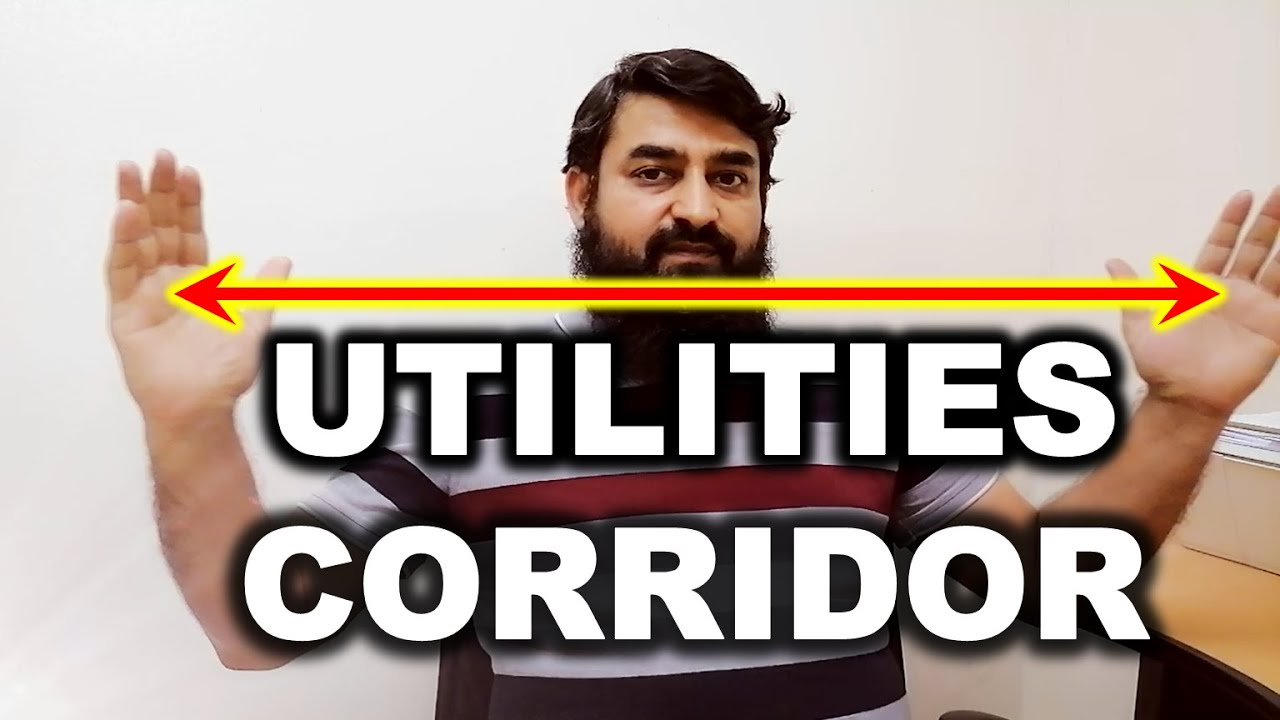 What is Utilities Corridor | Utilities Clashes | Road ROW (Right of Way ...