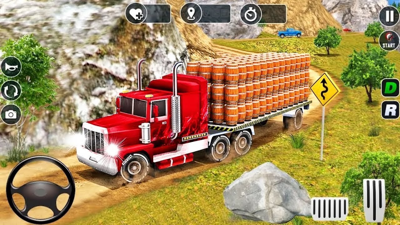 Pushpa Indian truck Simulator game #truckgames - Android GamePlay - YouTube