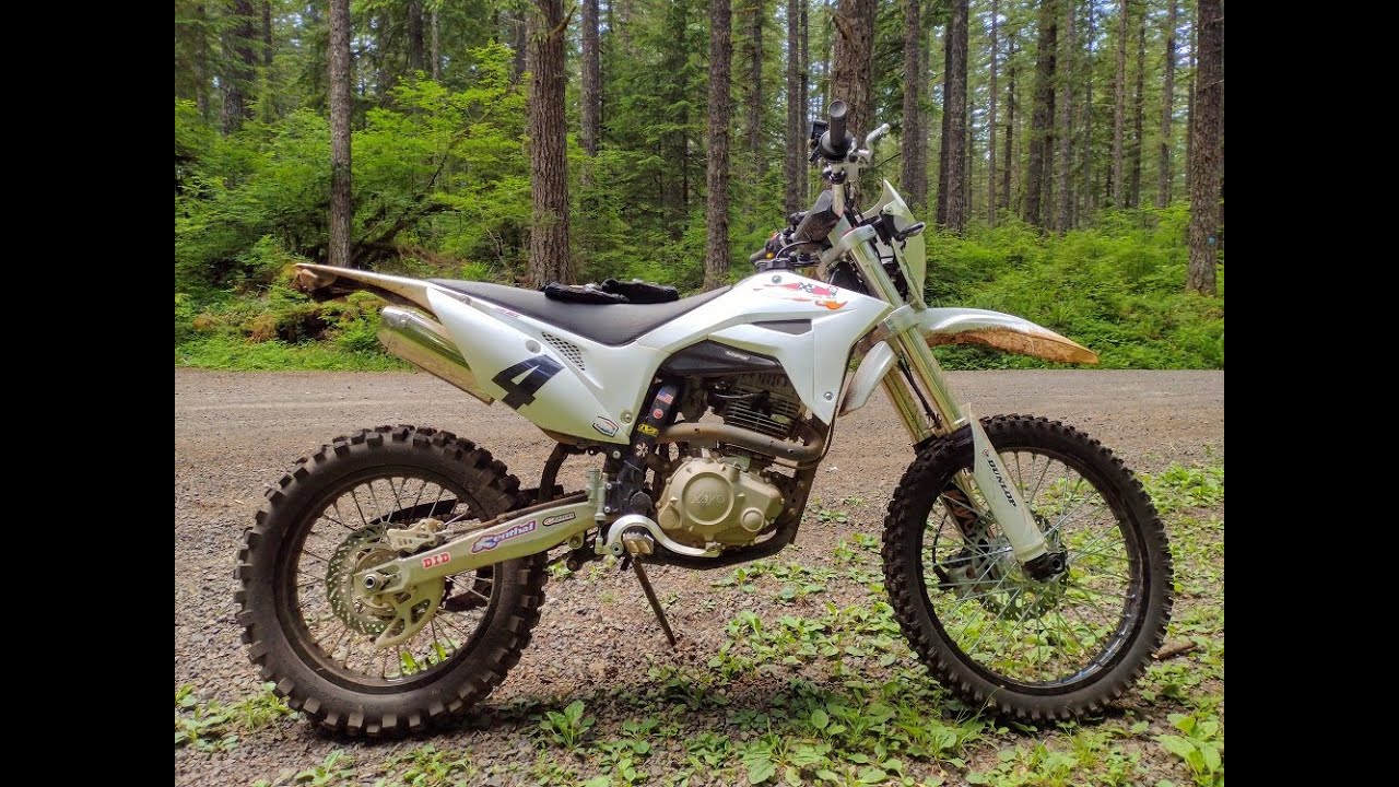 La Dee Flats Trail Ride 2023 - Kayo T4 Dual Sport Bike - Jumps and a ...