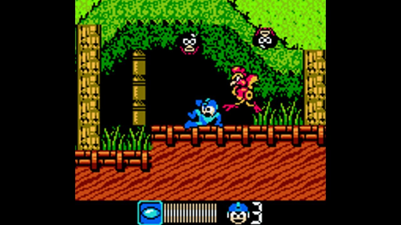 Mega Man (World) II DX: Part 3: Wood Man Stage - YouTube
