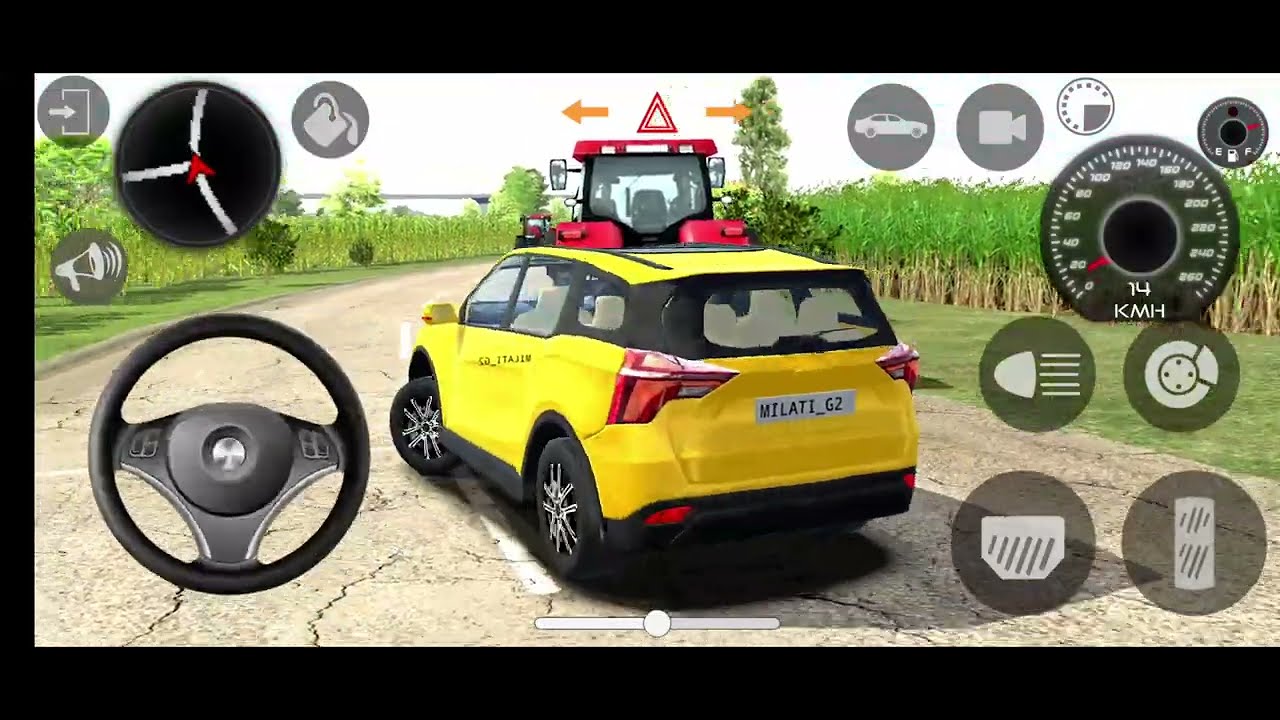 😎New Mahindra Yellow XUV700 💪💪 !! #viralvideo #viralrides #gaming # ...