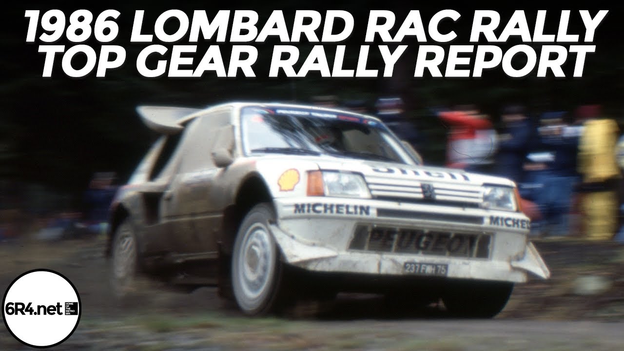 Lombard RAC Rally Report 1986 - YouTube