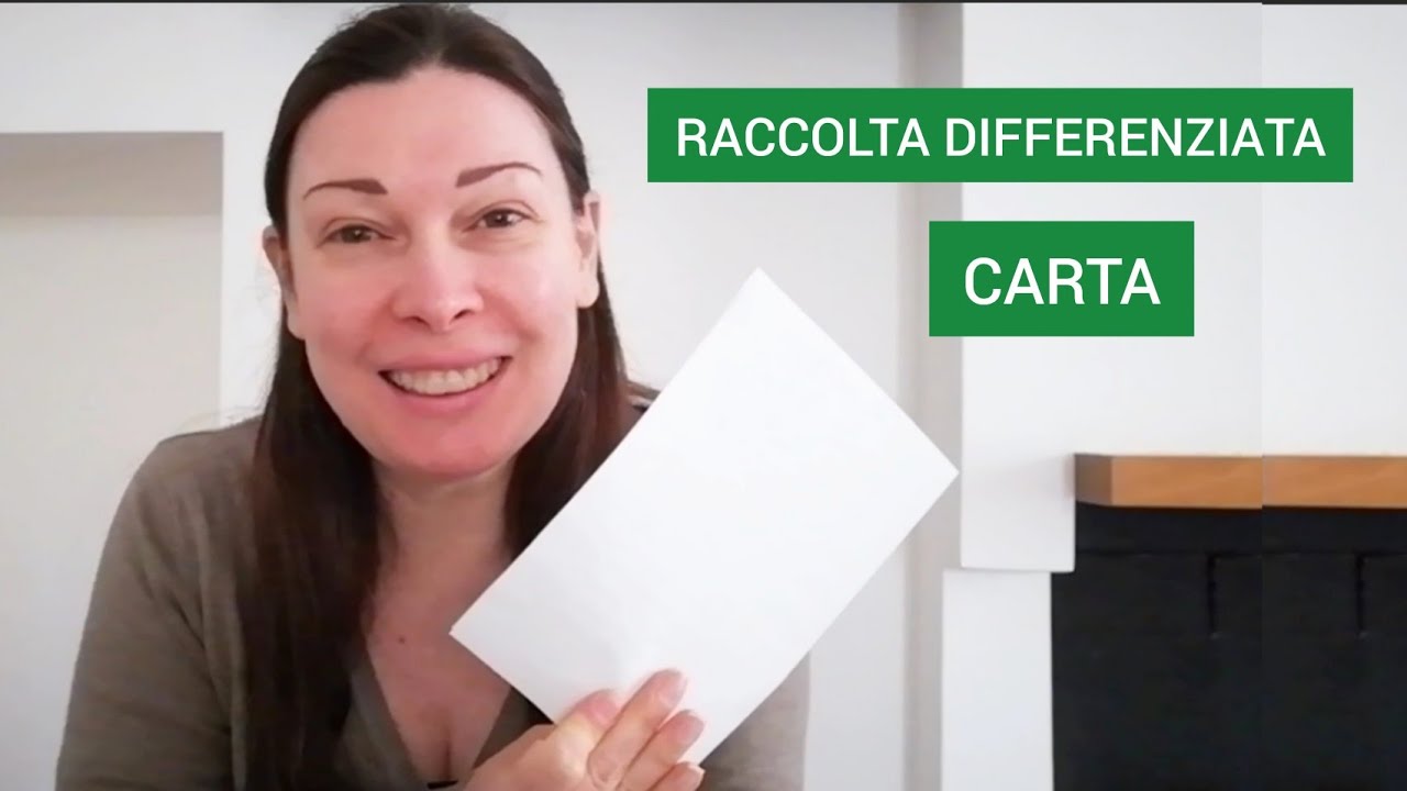 RACCOLTA DIFFERENZIATA: Carta e Certificazione FSC misto - YouTube
