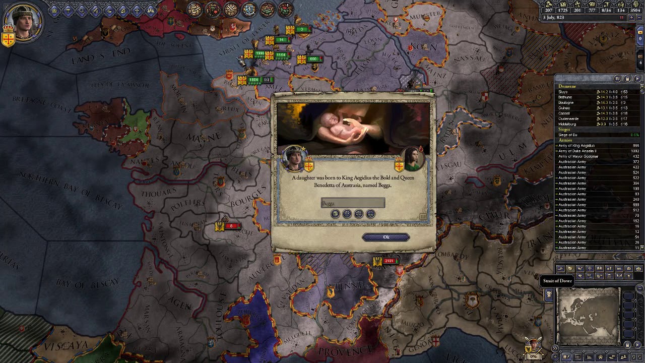 Crusader Kings 2 - Frisian Coast is Long Achievement - Ep 6 - YouTube