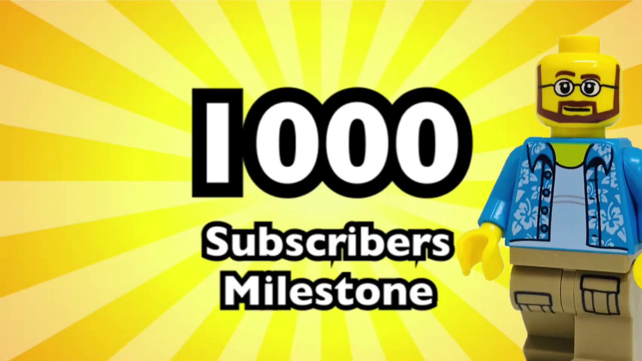 1000 Subscribers Milestone Thank You video! - YouTube