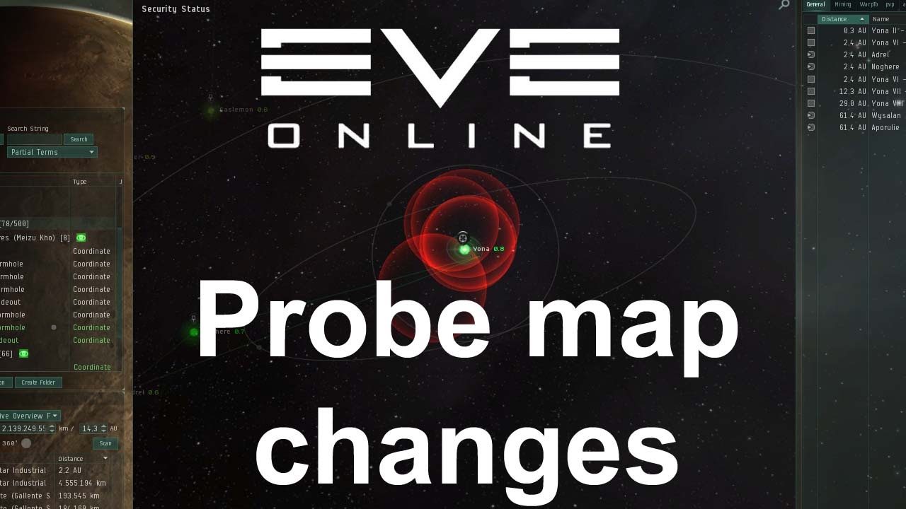 EVE Online - map changes - YouTube