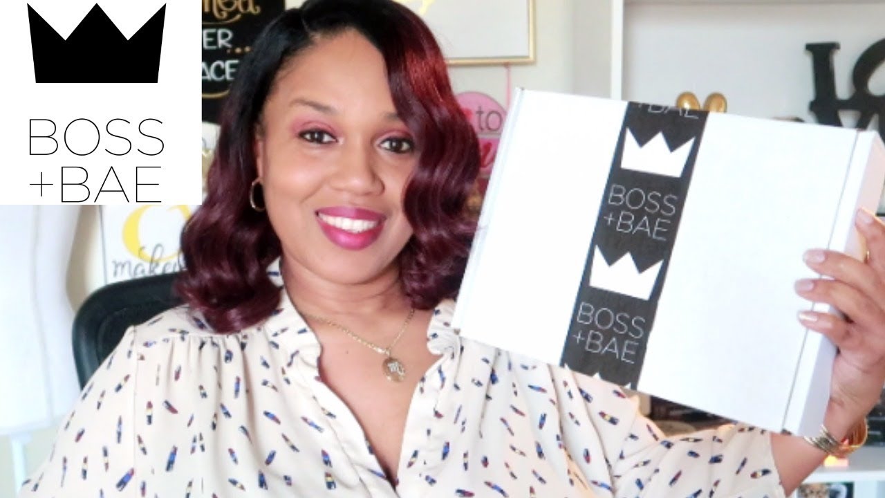 BOSS & BAE SUBSCRIPTION BOX- JANUARY 2019 - YouTube