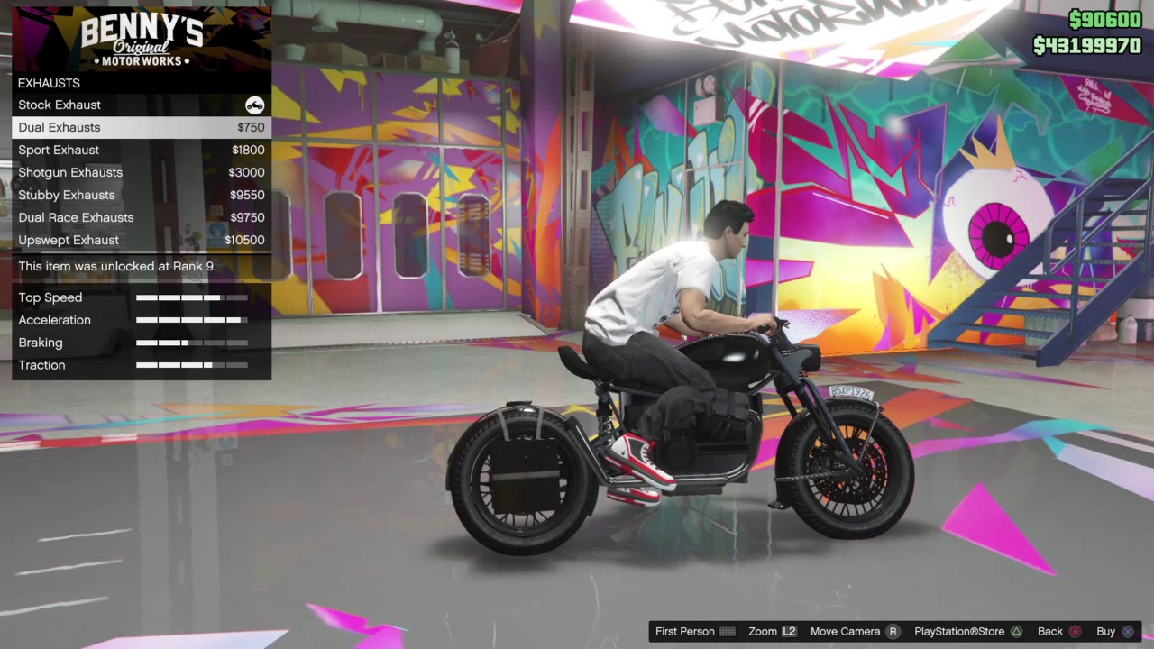 GTA 5 DLC Vehicle Customization (Pegassi FCR 1000 Custom) - YouTube