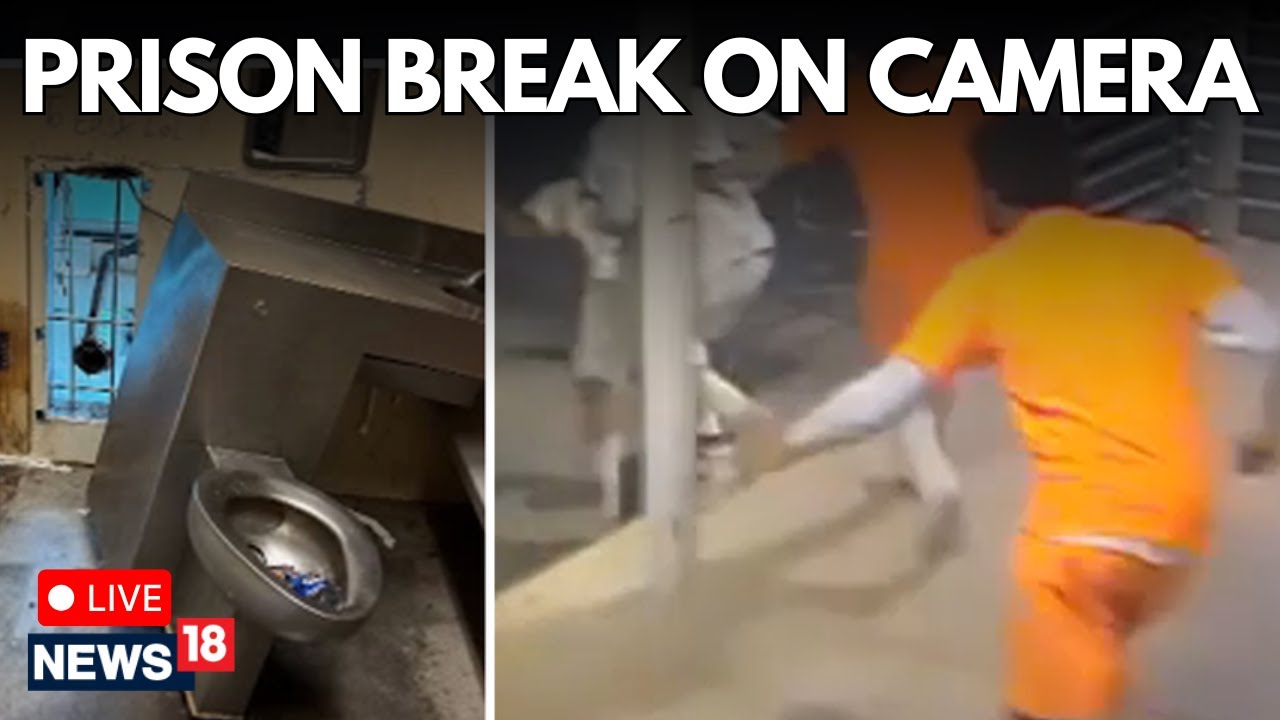 LIVE | New Orleans Prison Break CAUGHT On Camera | Video Shows Prisoner ...