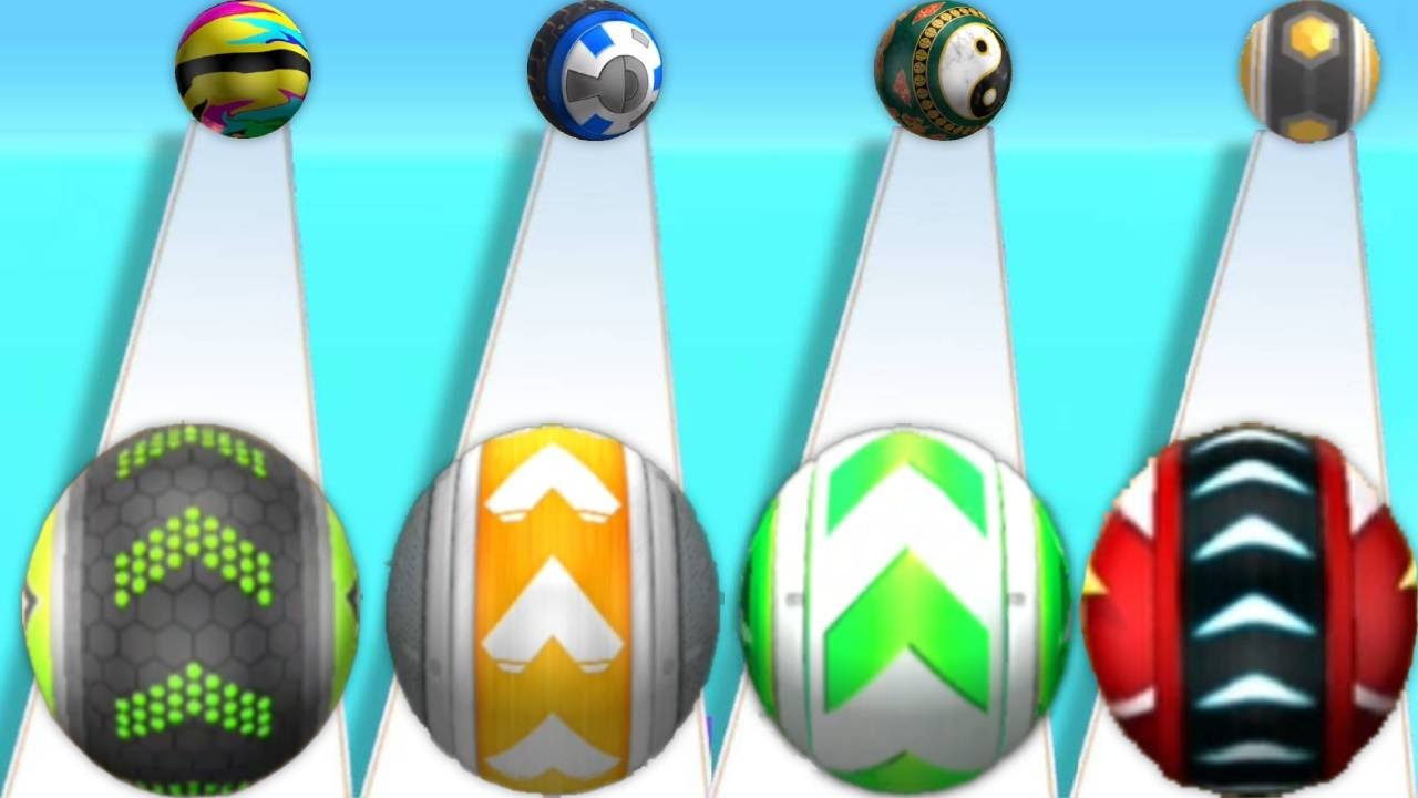 GOING BALLS vs ROLLING BALL vs ACTION BALLS vs ROLLANCE - Max Levels ...