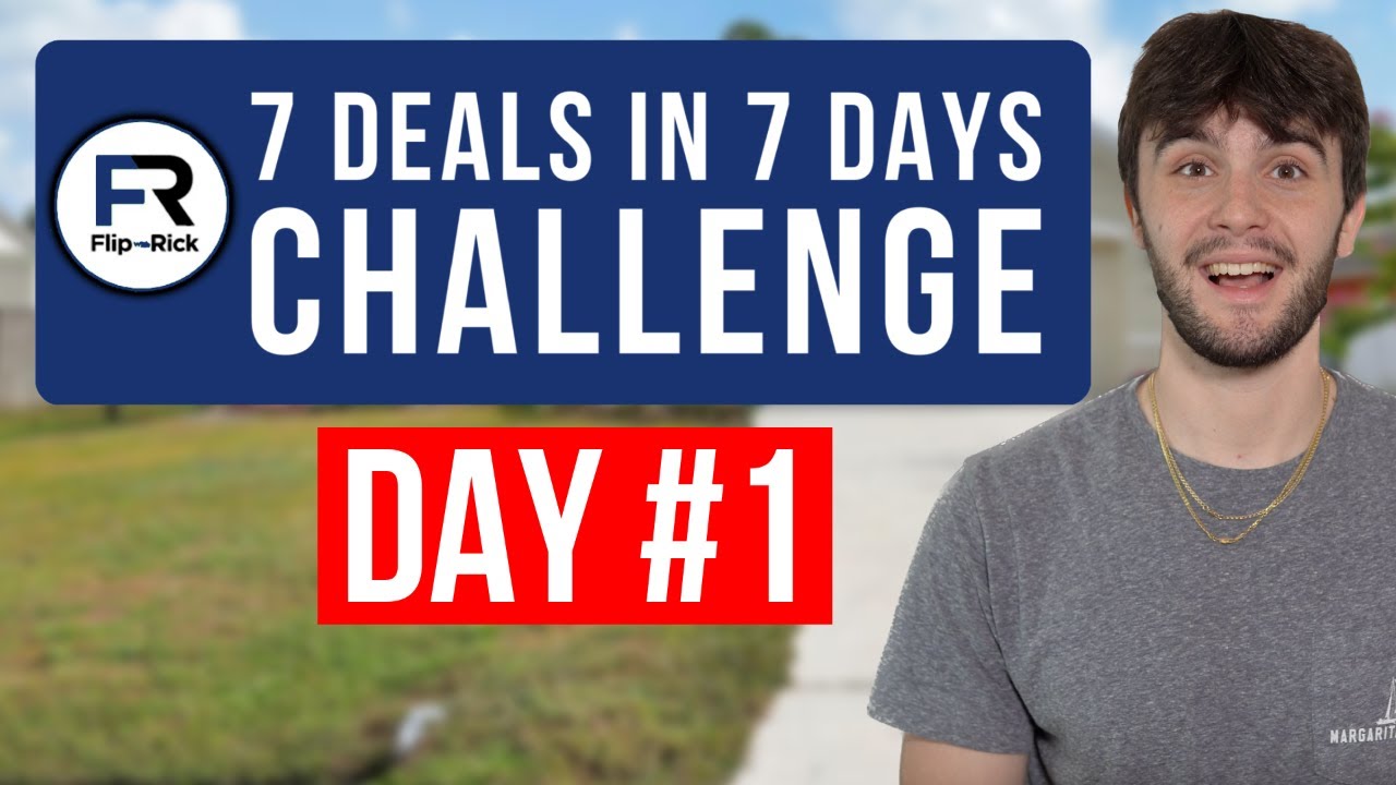 How to Find Your FIRST WHOLESALING DEAL! | 7 Deals in 7 Days Challenge ...