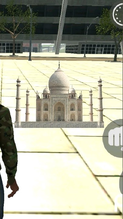 Taj Mahal cheat in Indian bike driving 3d #shortvideo #treanding #viral ...