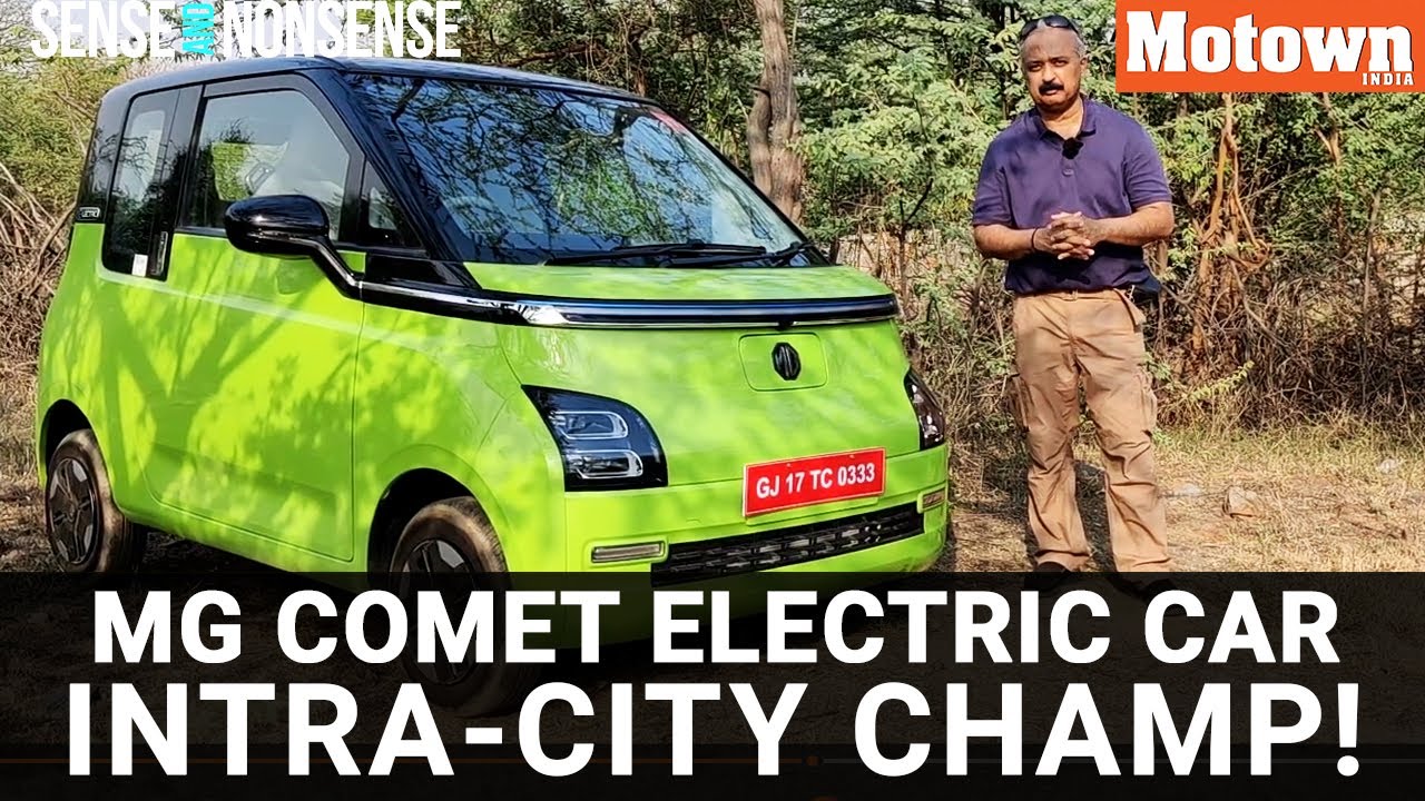 MG COMET ELECTRIC CAR | Intra-City Champ | Sense And Nonsense| Motown ...