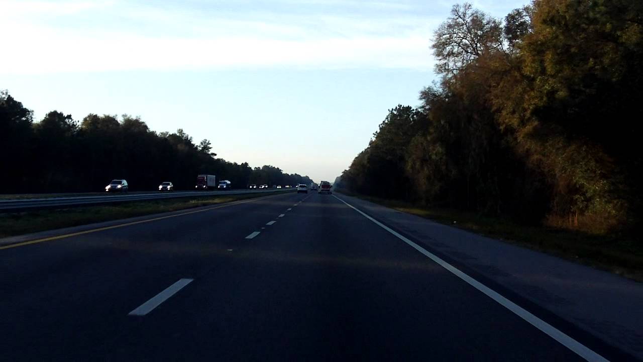 Interstate 75 - Florida (Exits 309 to 301) southbound - YouTube