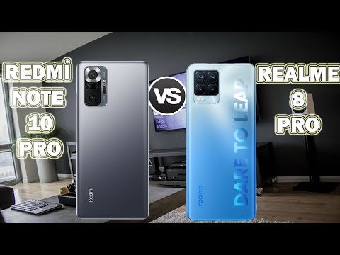 Realme 8 Pro vs Redmi Note 10 Pro