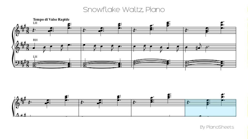 Snowflake Waltz [Piano Solo] - YouTube