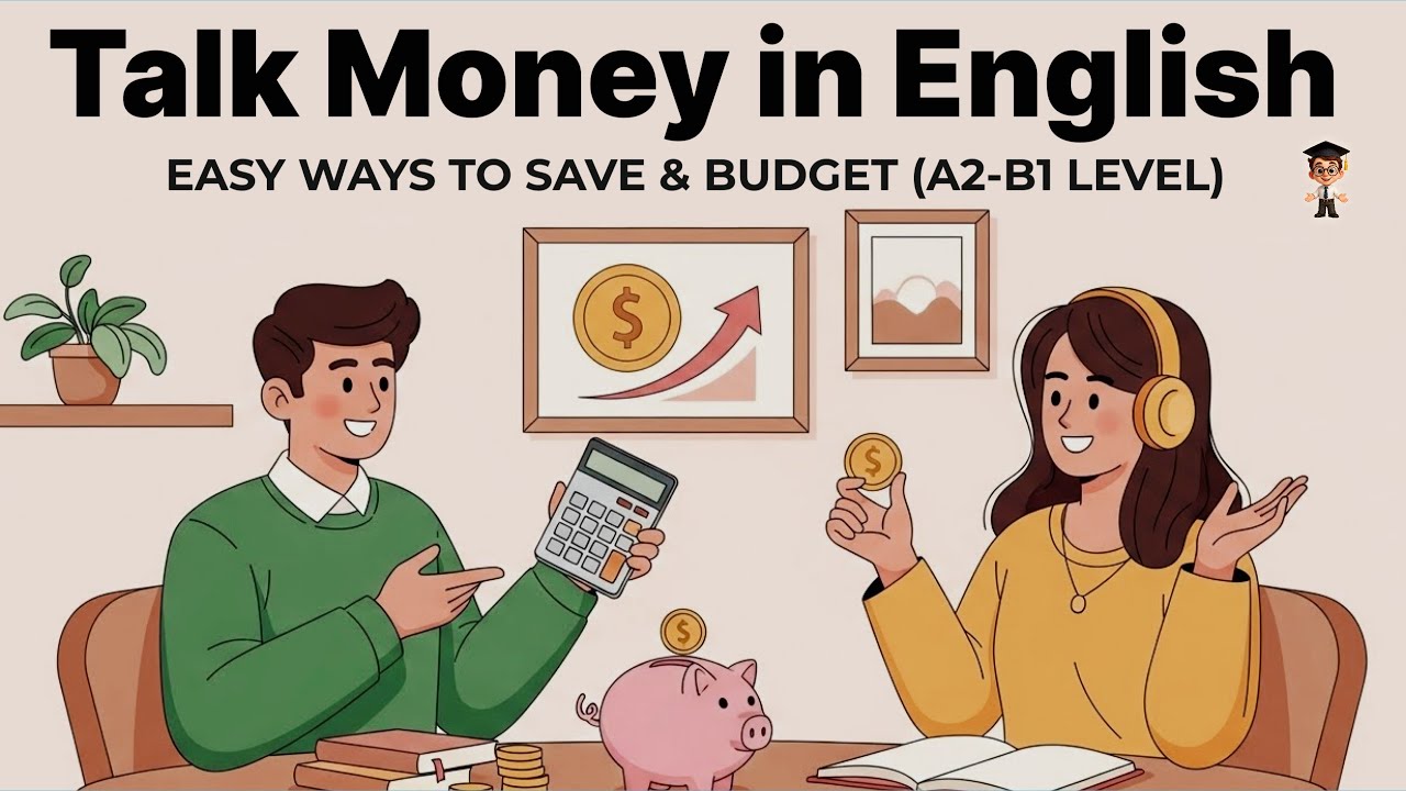 English Podcast for Beginners (A2–B1) | Let's Talk About Money 💰 Easy ...