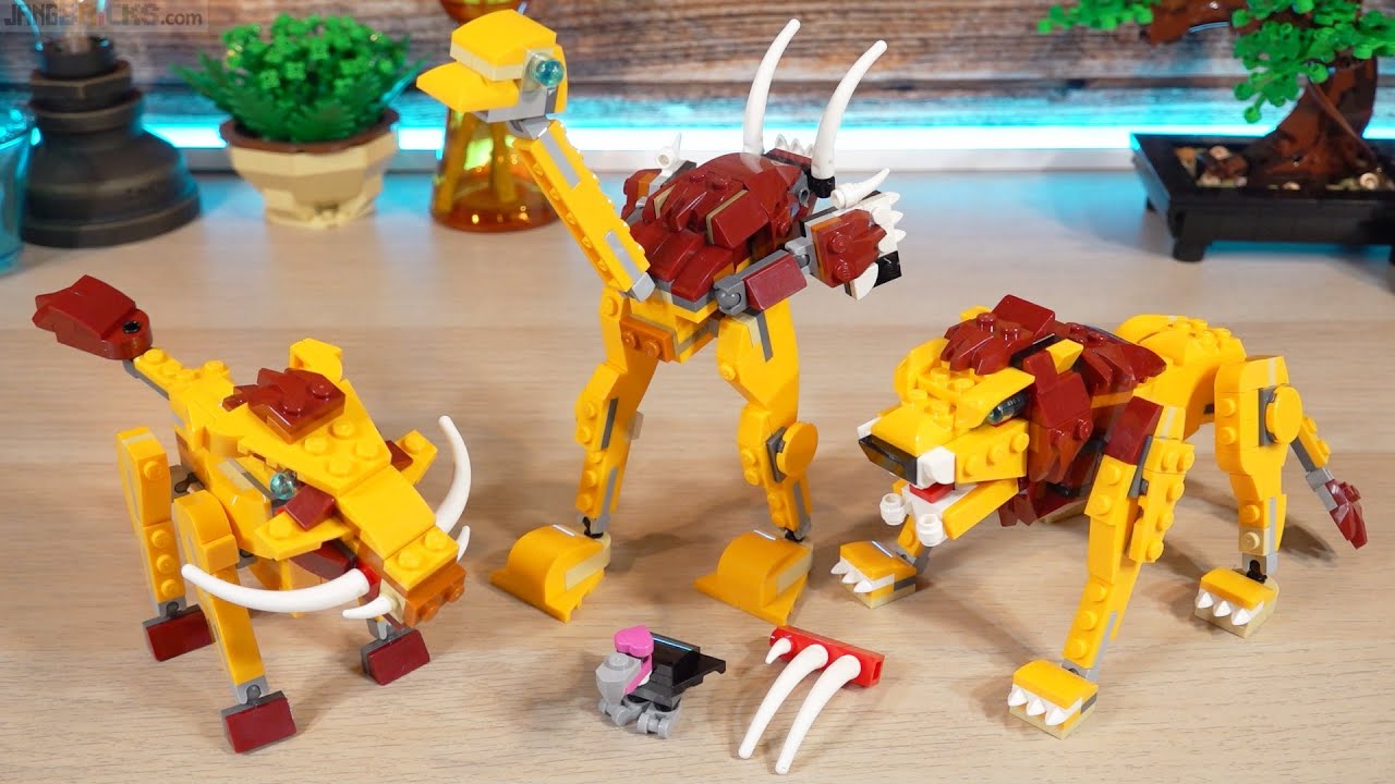 LEGO Creator 3-in-1 Wild Lion 31112 ⏩ Speed Build - YouTube