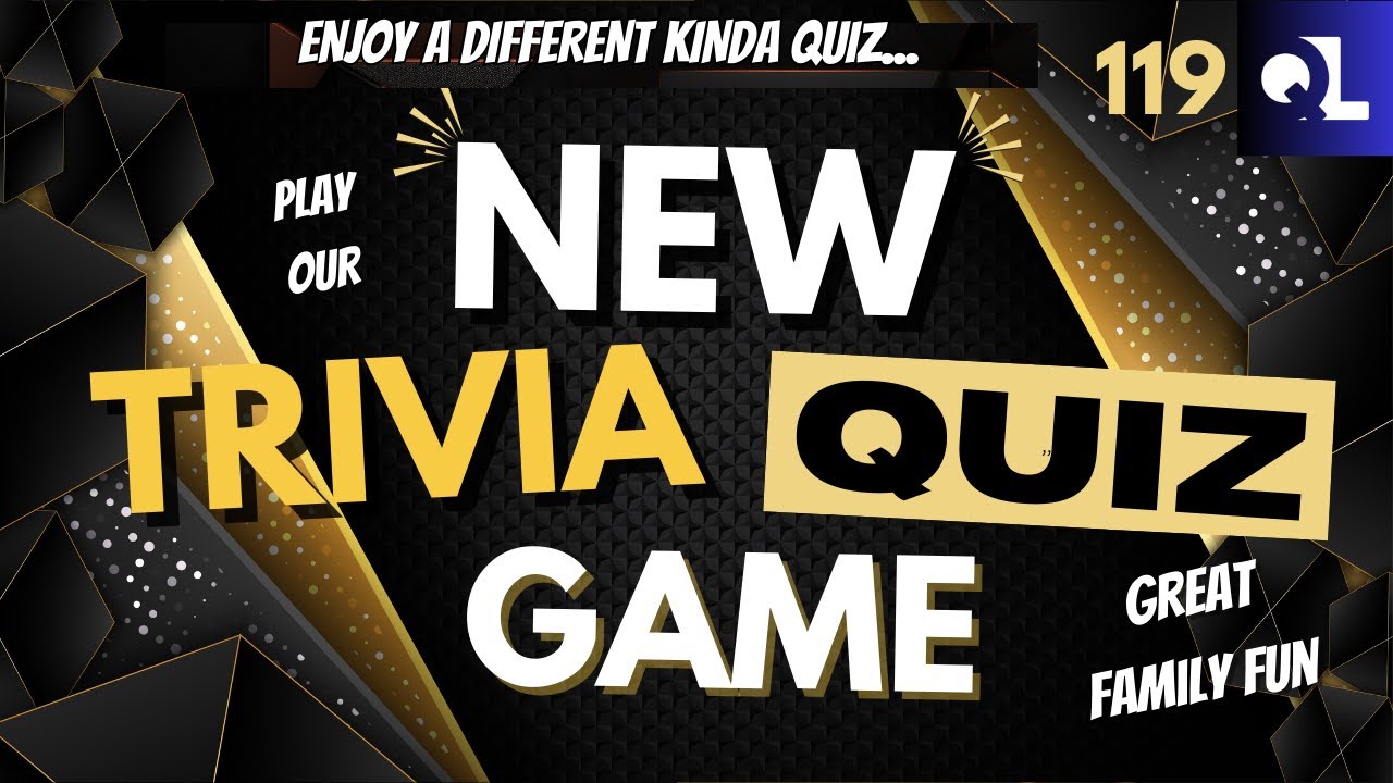The Ultimate NEW Trivia Quiz Game | Test Your General Knowledge | FIRST ...