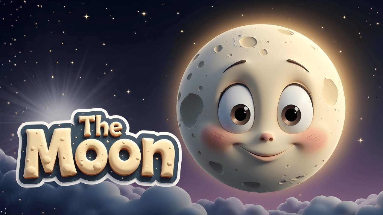 The Moon for Kids | Space Science Exploration | Educational Video - YouTube