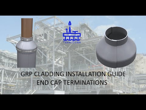 Pre-Cured GRP Cladding Installation Guide for End Cap - YouTube