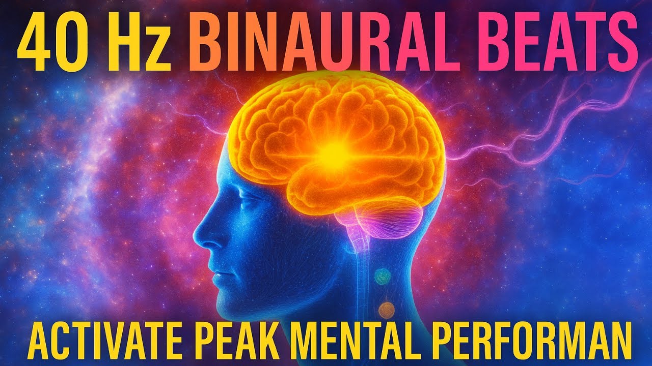 🧠40Hz Binaural Beats: Brain Activation, Activate Peak Mental ...
