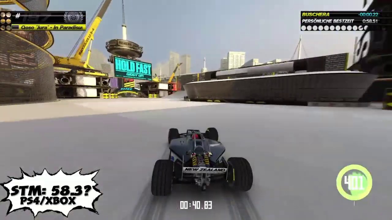 Trackmania Turbo STM Track 197 (PS4 World 7#) [58.175] - YouTube