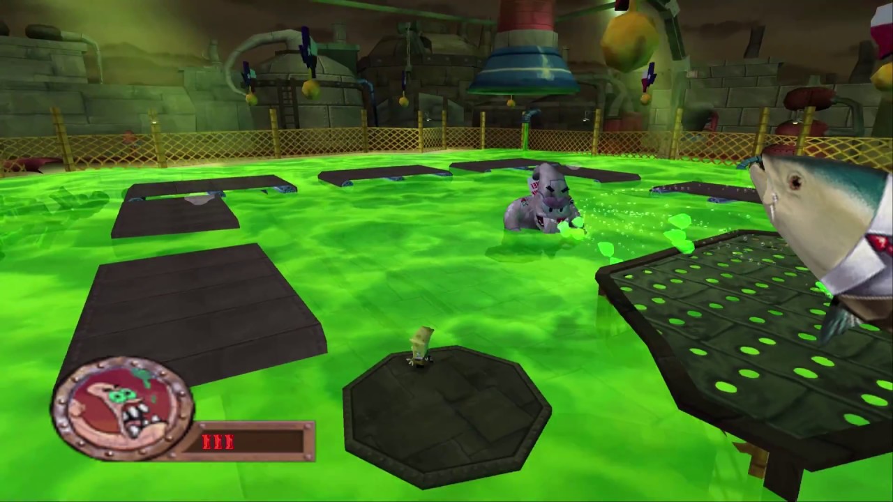 Spongebob Squarepants Battle for Bikini Bottom | Robo-Patrick Glitch ...