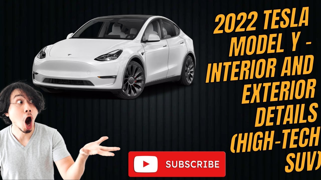2022 Tesla Model Y interior and Exterior Details - YouTube