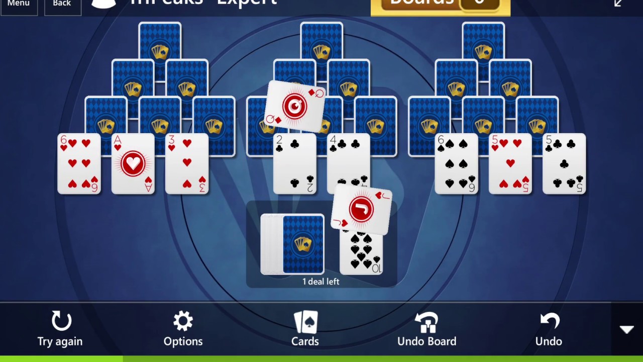 Microsoft Solitaire Collection: TriPeaks - Expert - October 21, 2019 ...