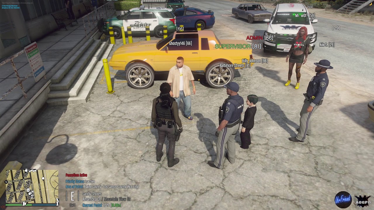 Admin Staff FiveM | Ghostyy146 - YouTube