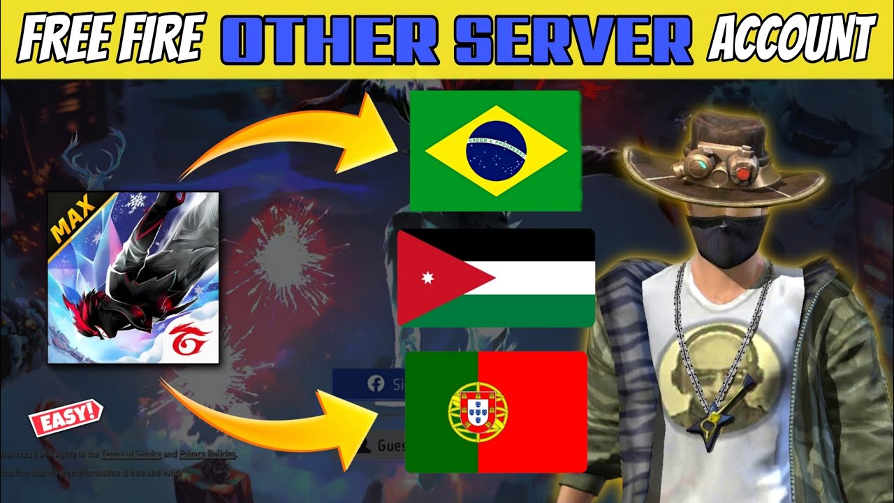 How To Make Brazil Server Id 🤔|| Other Server Account Make || Free Fire ...