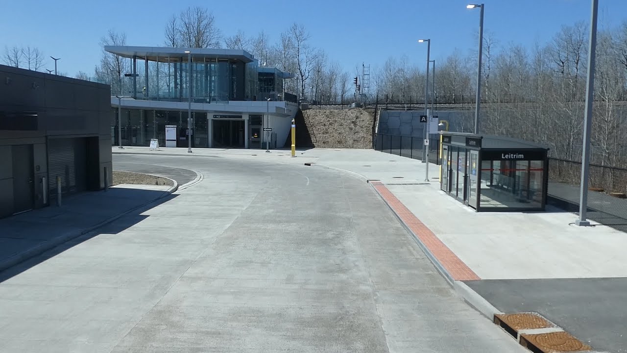 OC Transpo Stage 2 LRT Detours: Leitrim Station, Permanent Bus Loop ...