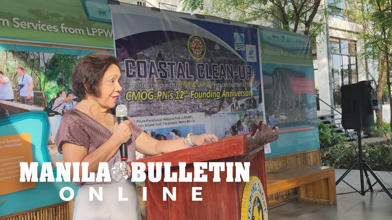 Senator Villar joins the founding anniversary of CMOG-PN Clean up in ...