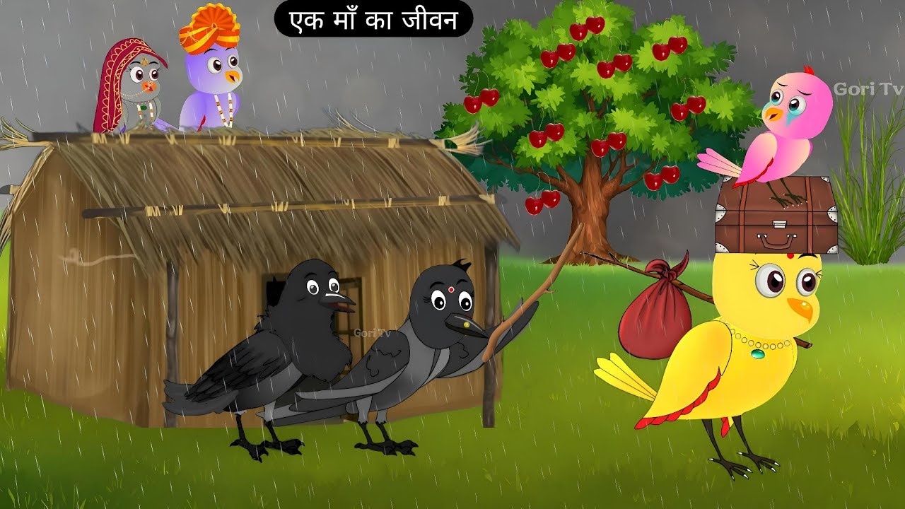 एक माँ का जीवन | Rano Wala Cartoon | Chidiya Cartoon | Kalu Kauwa Story ...