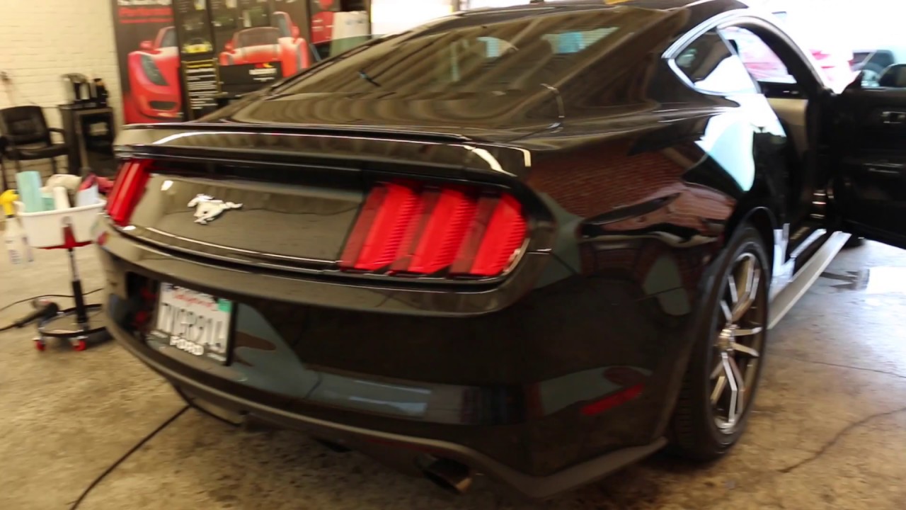 Ford Mustang Window Tint Los Angeles - YouTube