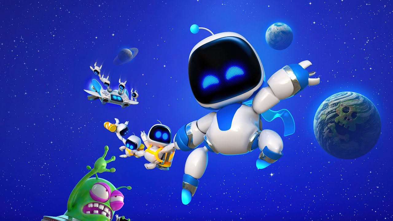 "ASTRO BOT" 4k HDR PS5 gameplay. "Lady Venomara" snake boss fight. Бос ...
